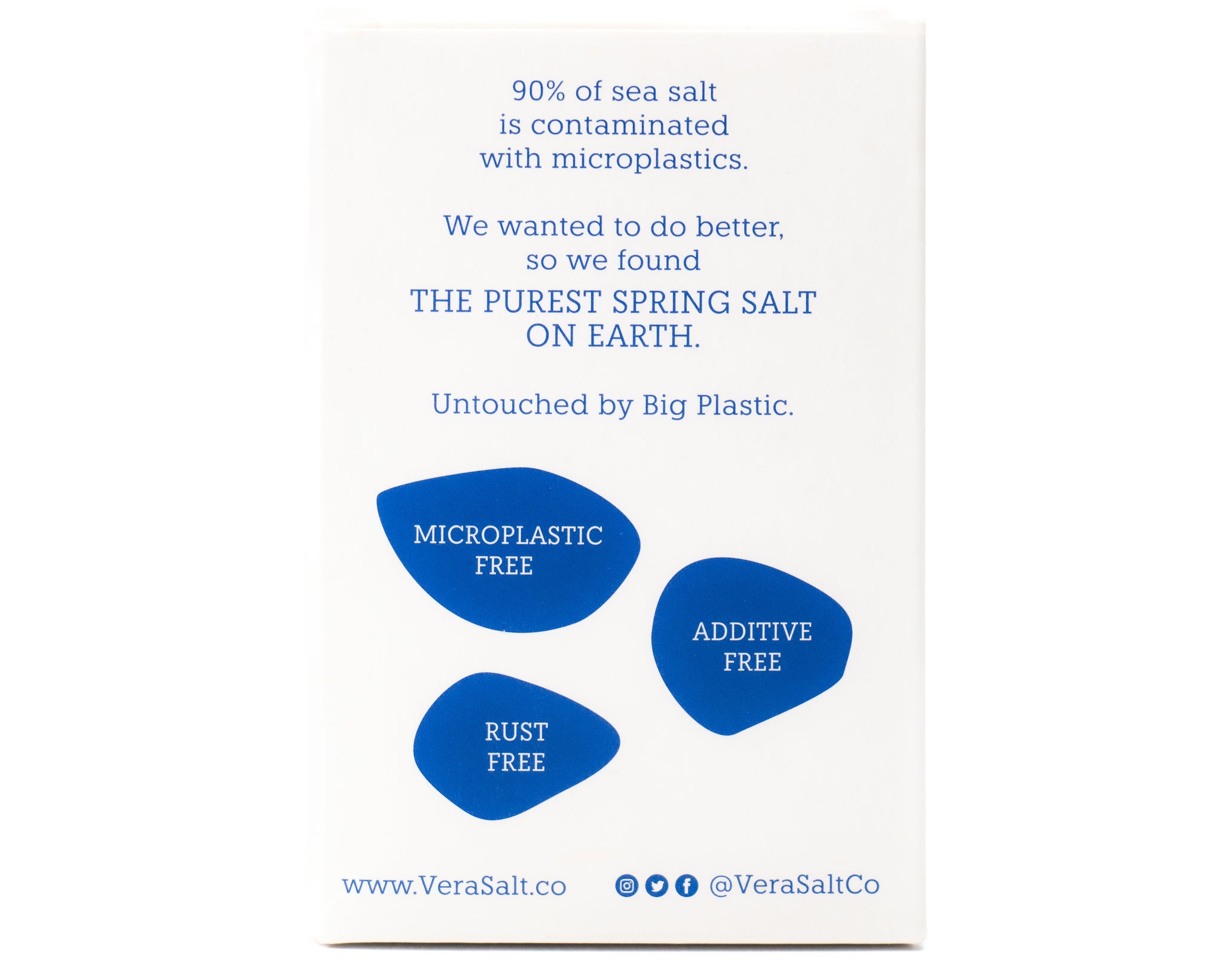 Fine Spring Salt (300g) - Microplastic Free – Vera Salt