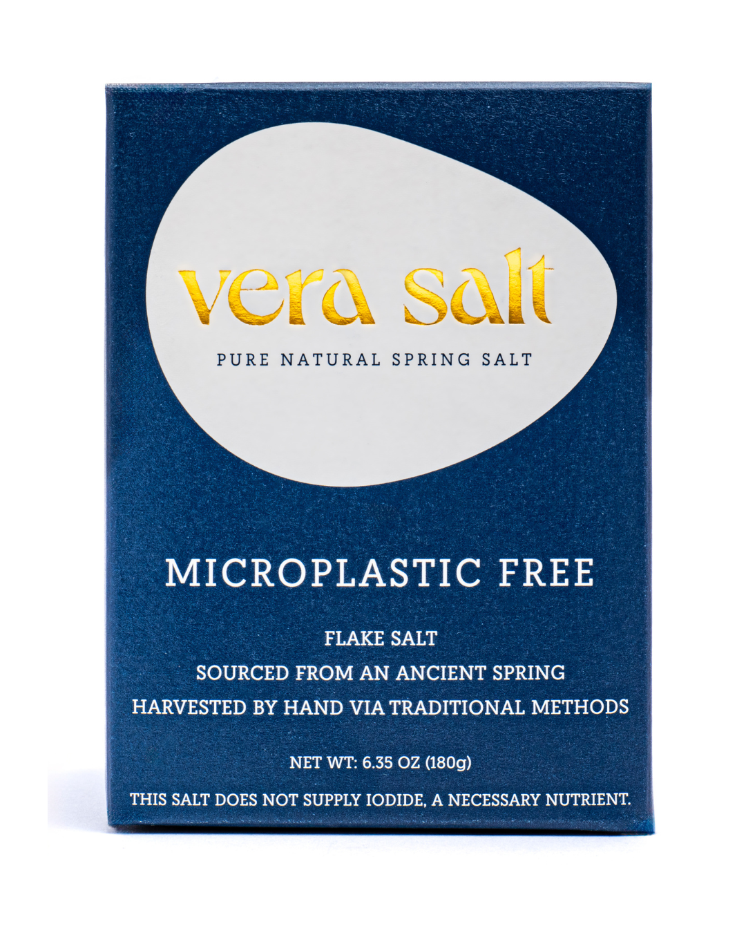 Flake Spring Salt (180g) - Microplastic Free – Vera Salt